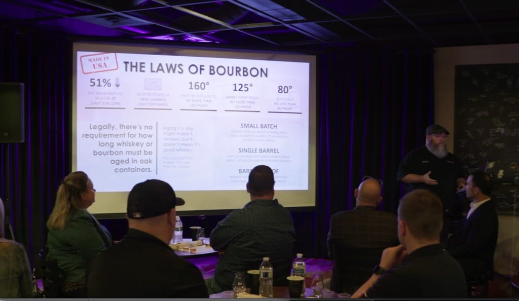 MadAveGroup "Bourbon in the Blind" Dinner
